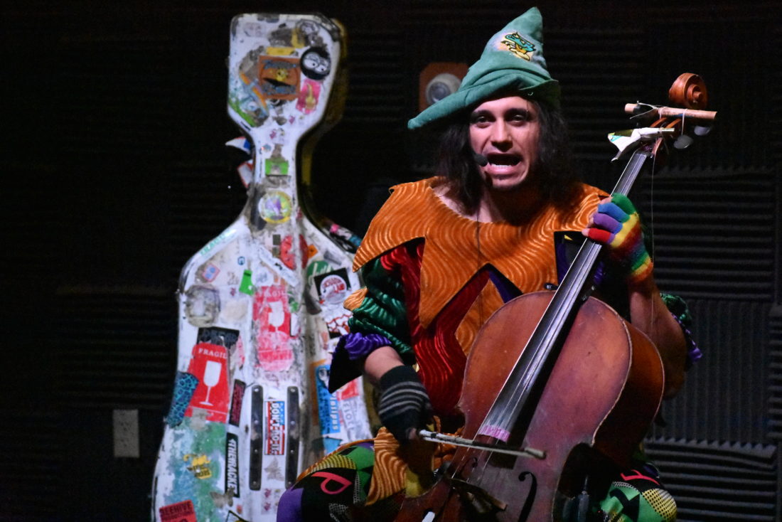 Colorful cellist | News, Sports, Jobs - Adirondack Daily Enterprise